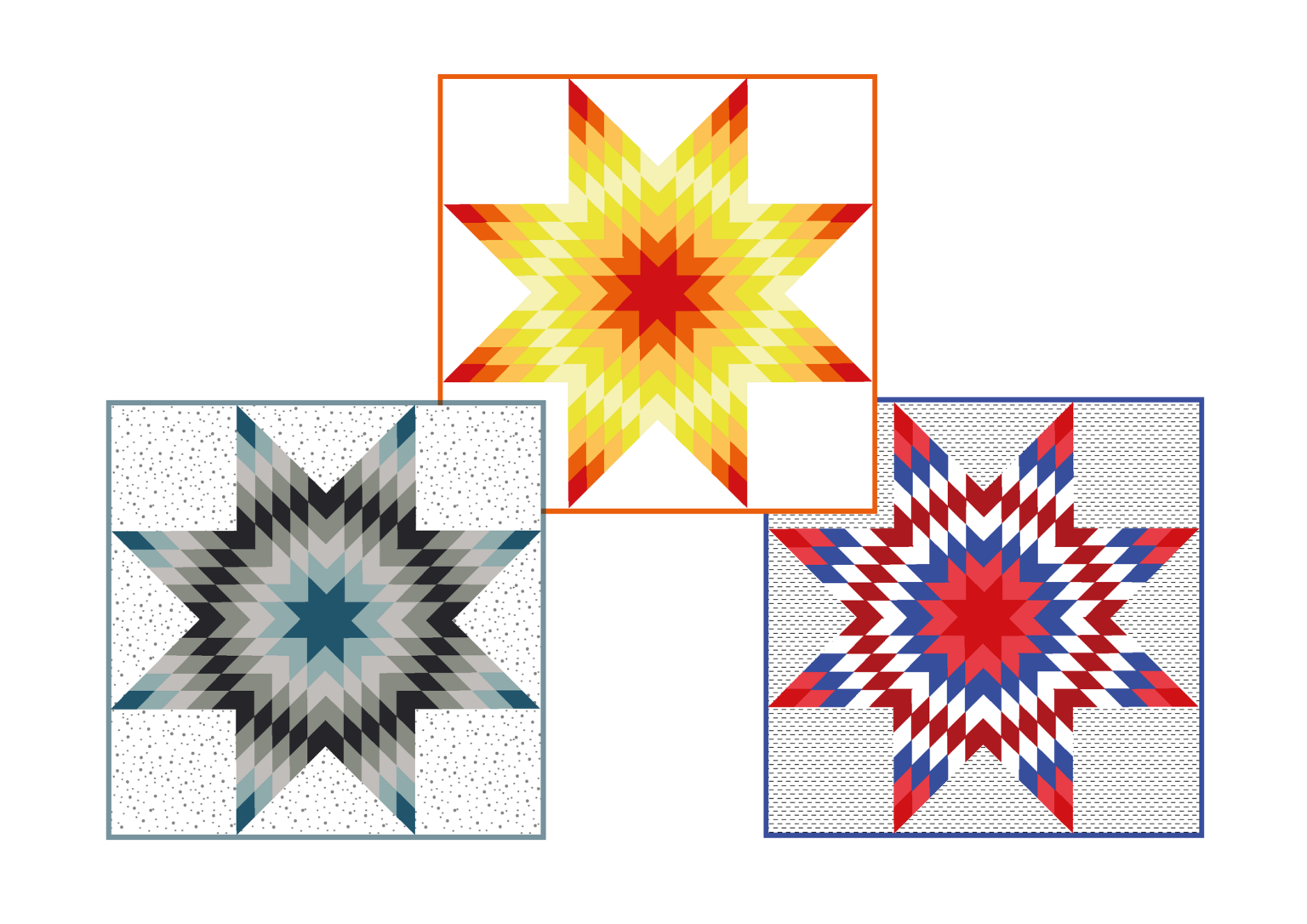 How to Make The Lone Star Quilt Block