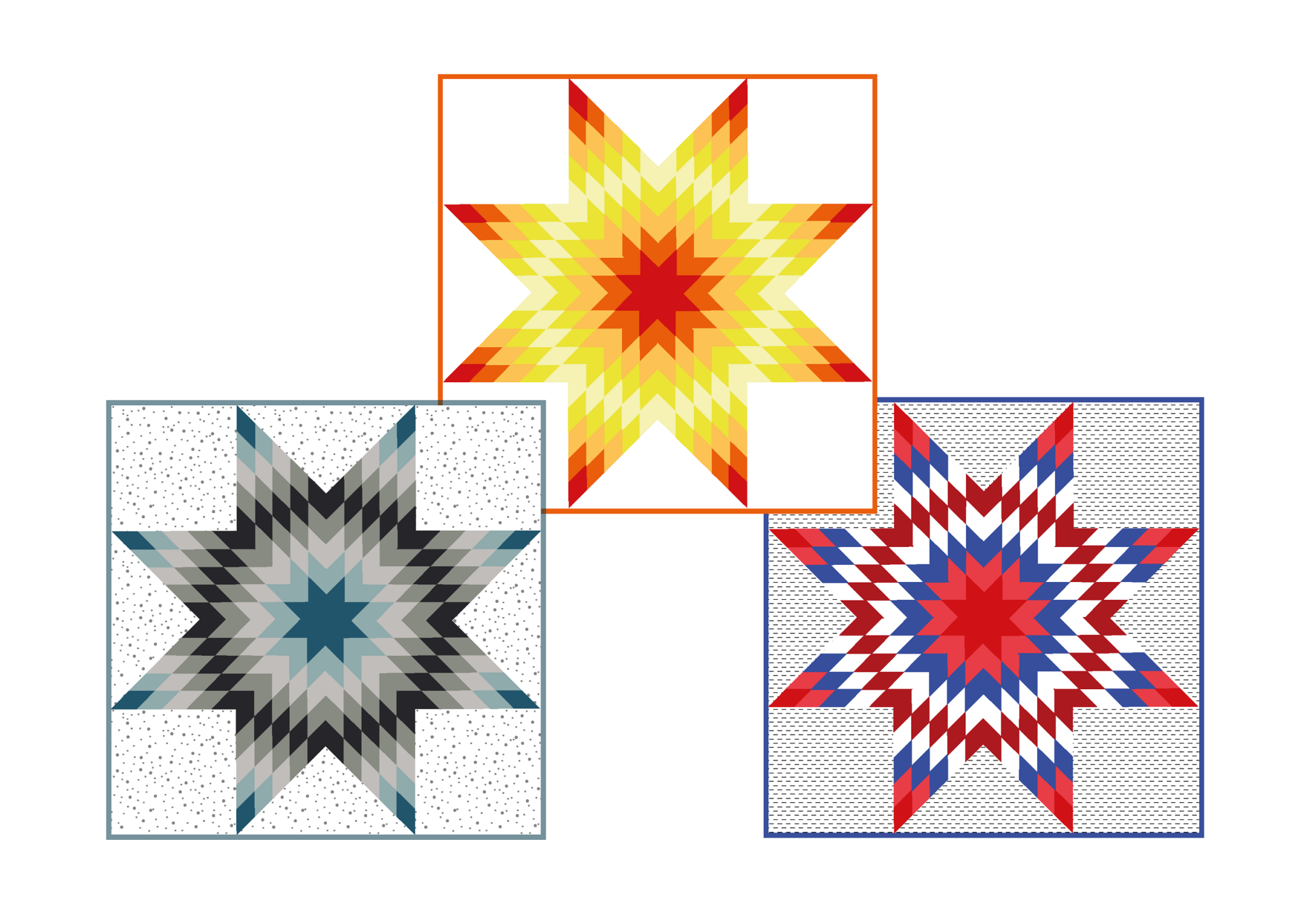 How to Make The Lone Star Quilt Block