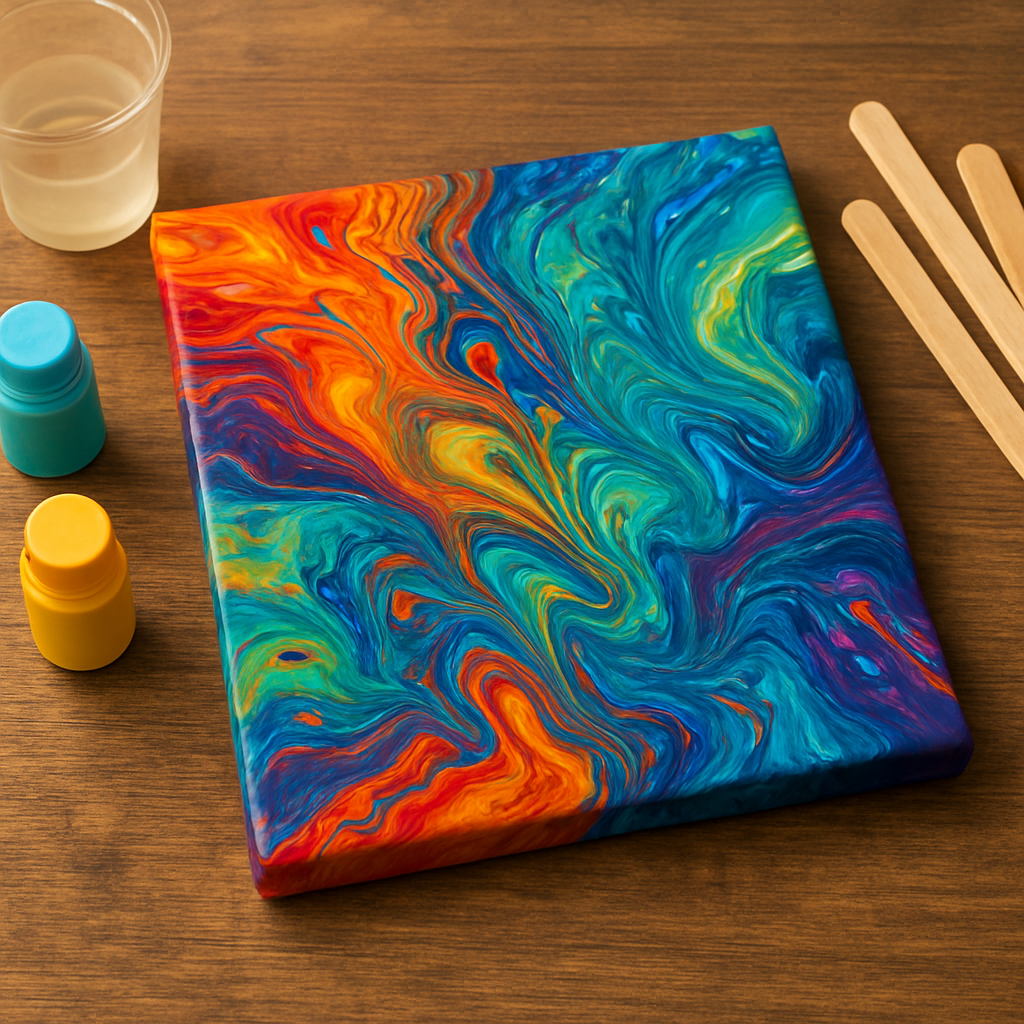 Acrylic Pouring Techniques for Beginners: A Step‑by‑Step Guide