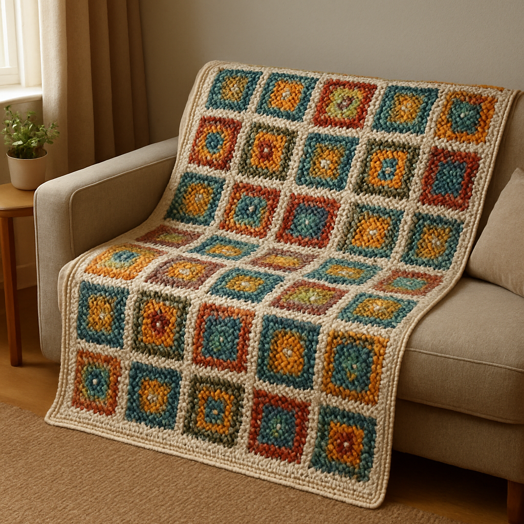 How to Crochet a Granny Square Blanket: Step-by-Step Guide for Beginners