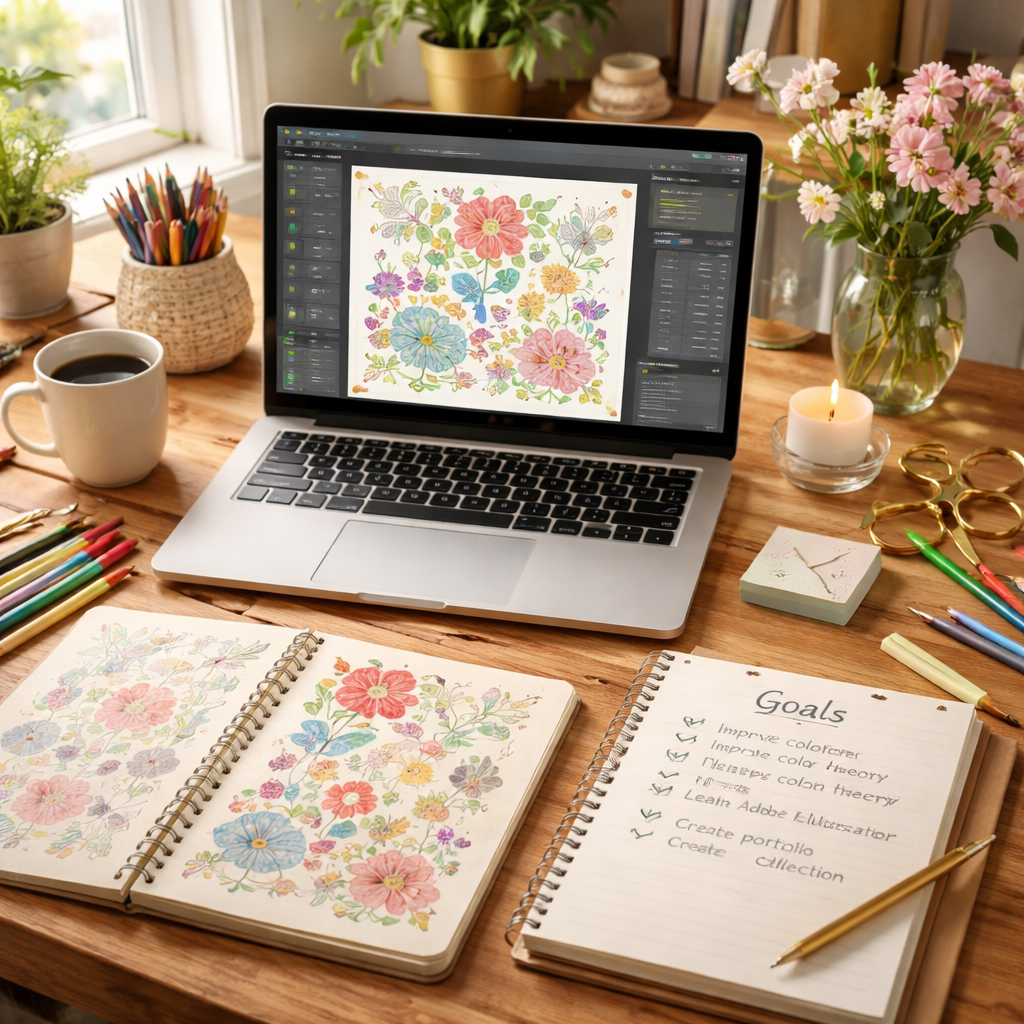 How to Choose the Best Surface Pattern Design Course Online