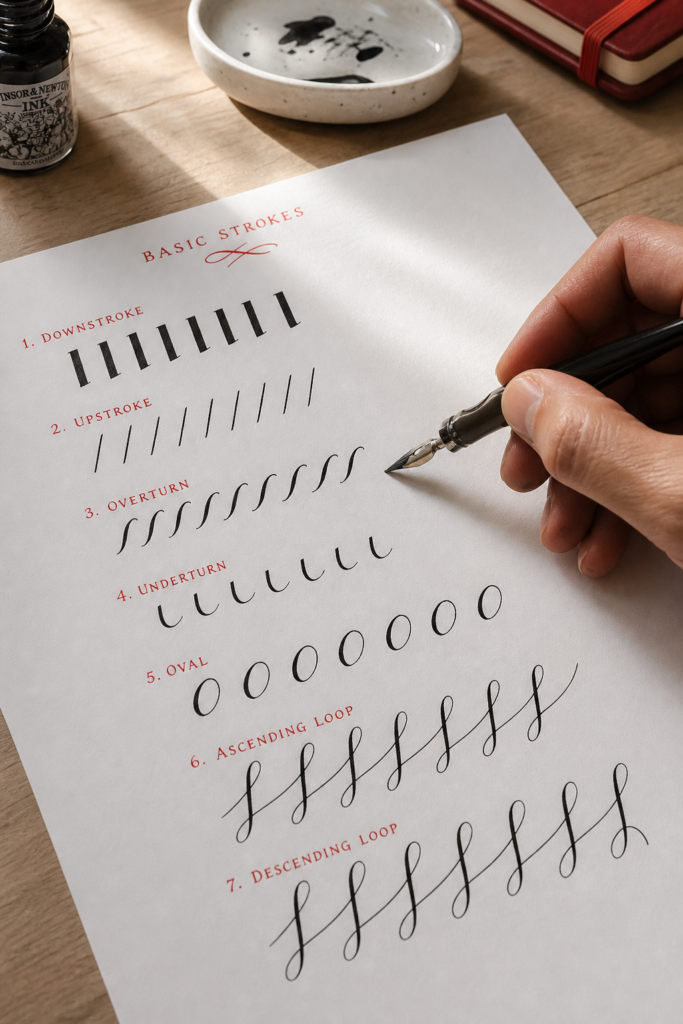How to Do Basic Calligraphy for Beginners
